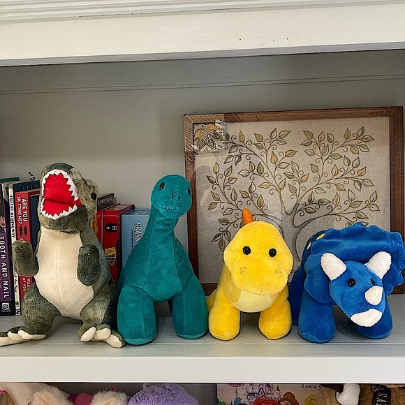 Prextex | Toys | 4 Prextex Dinosaurs Bundle Rex Stego Trike Soft ...